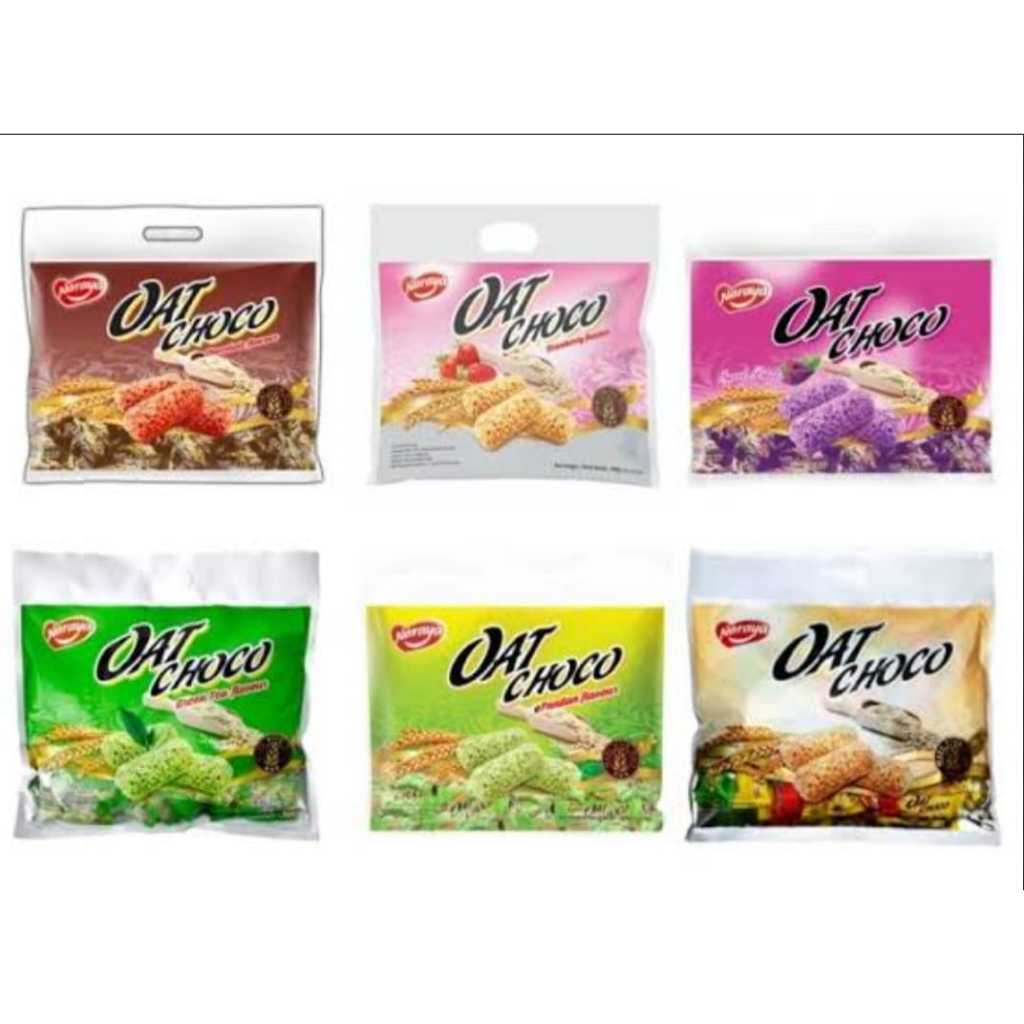 Jual NARAYA Oat ChocoRio Choco ALL Varian Cookies Crumbs Salted Caramel ...