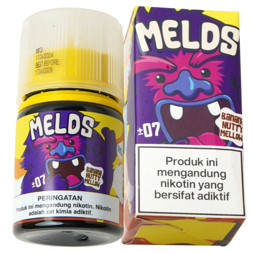 Jual Liquid Vape Vapor Melds V5 Banana Nutty Mellow 60ML By UnionLabs x ...