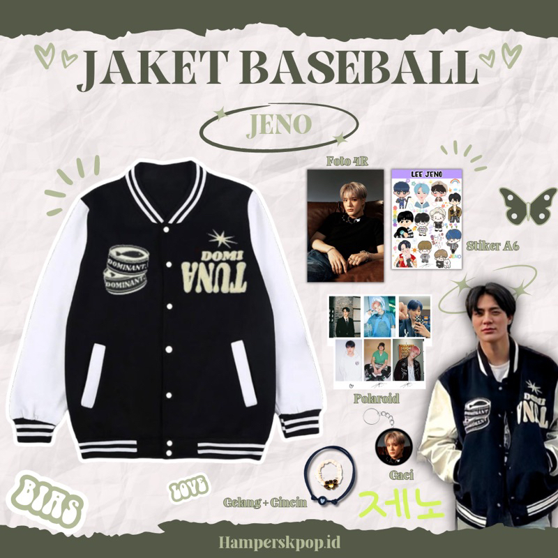 Jual Jaket Varsity Baseball Jeno Nct Dream/ Nct dream Jaket Domituna ...