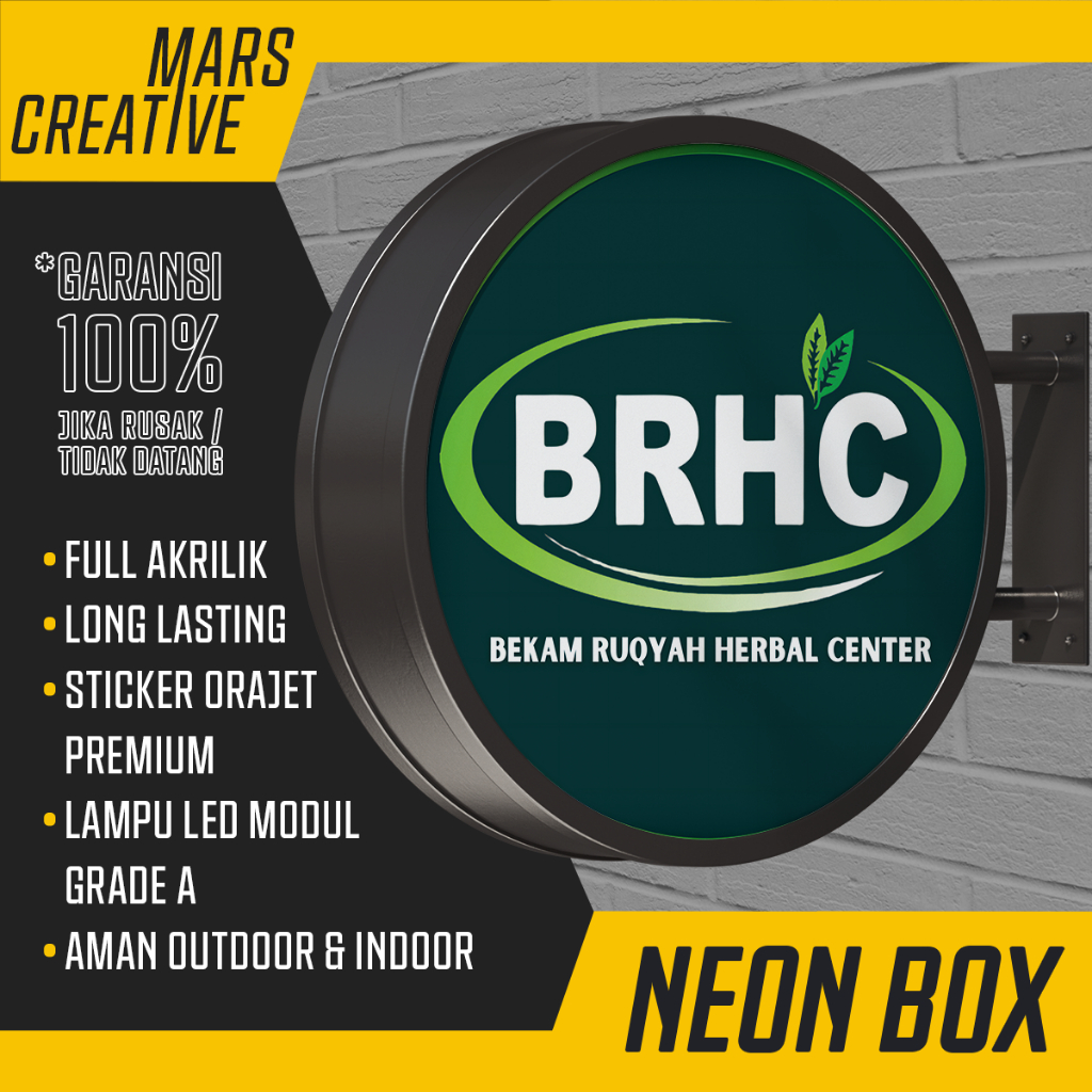 Jual NEON BOX Indoor dan Outdoor - Ukuran 40 x 110 cm Tahan Awet ...