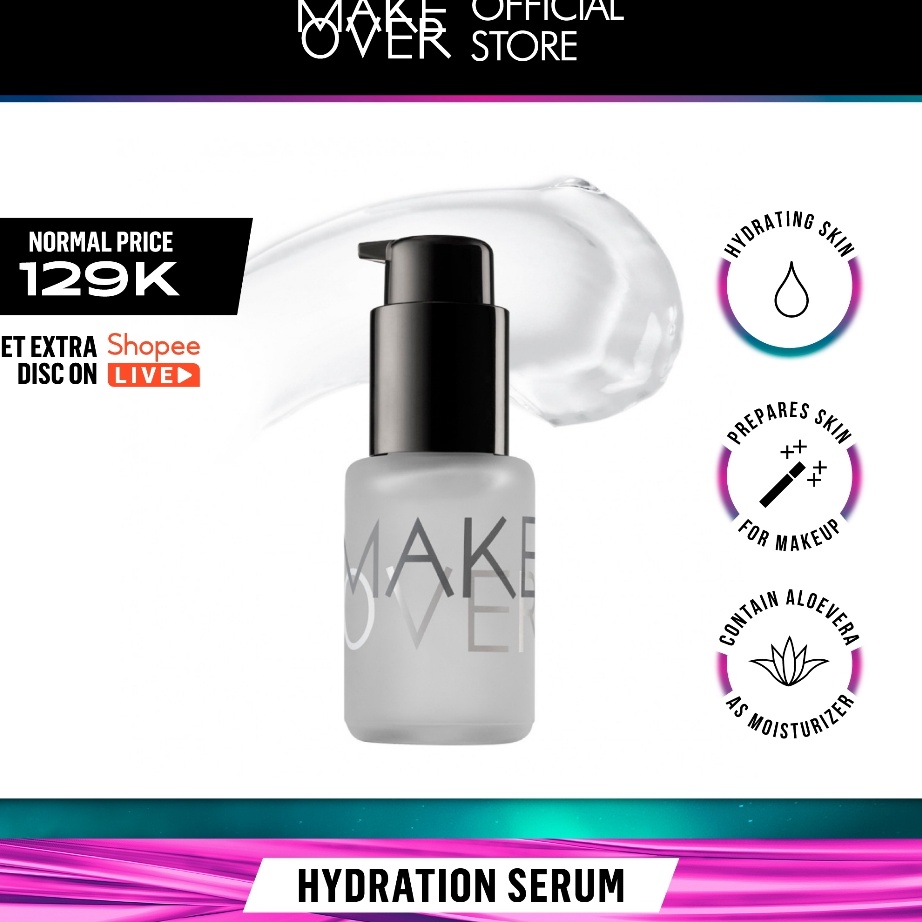 Jual KODE 77 MAKE OVER Hydration Serum Primer hydrating lembab base ...