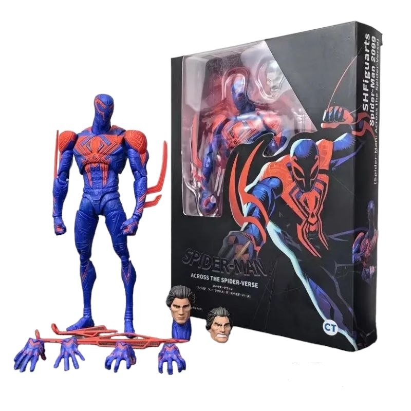 Jual Mainan Action Figure Shf SpiderMan Across The Spider Man | Shopee ...