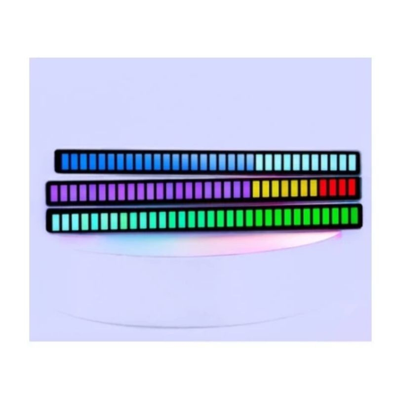 Jual RGB Rhythm Light USB Audio Spectrum indicator bar LED Lampu Hias ...