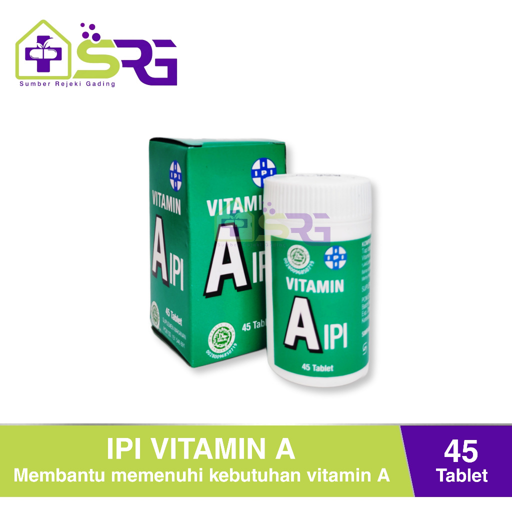 Jual Vitamin IPI - IPI All Varian - Vitamin A B complex B1 B12 C D3 E ...