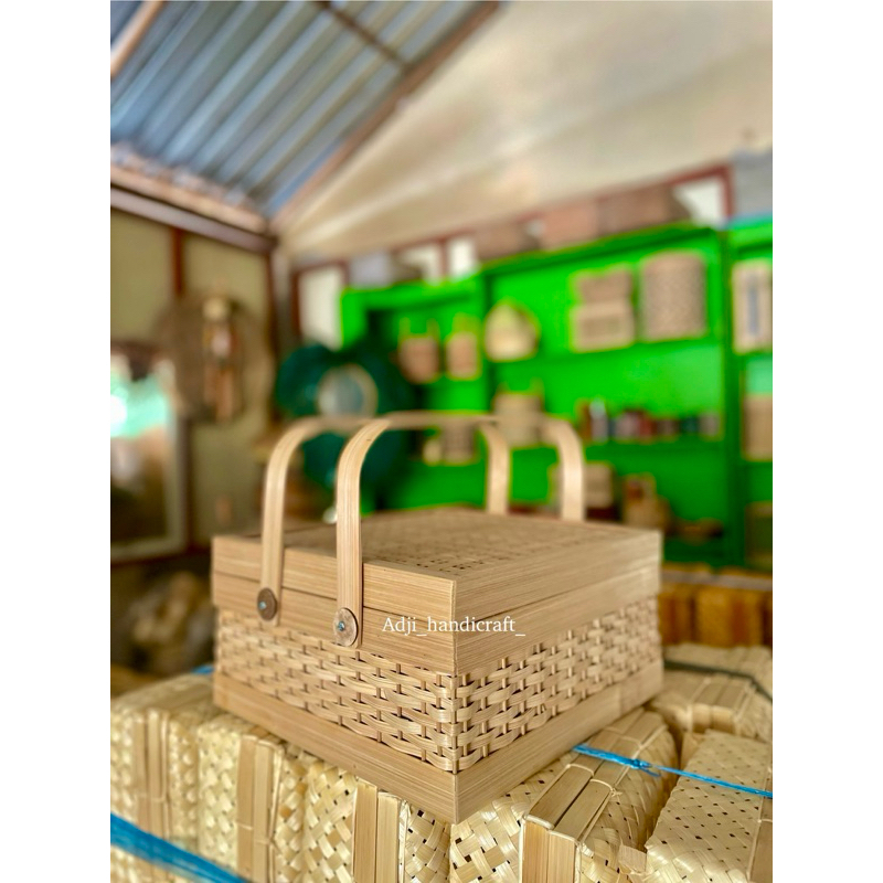 Jual Rantang Bambu | Rantang Bambu Ruji | Rantang Bambu anyaman ...