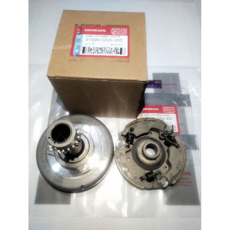 Jual lonceng mangkok ganda grand kopling motor honda grand,supra,prima,fit old+ kampas ganda ...