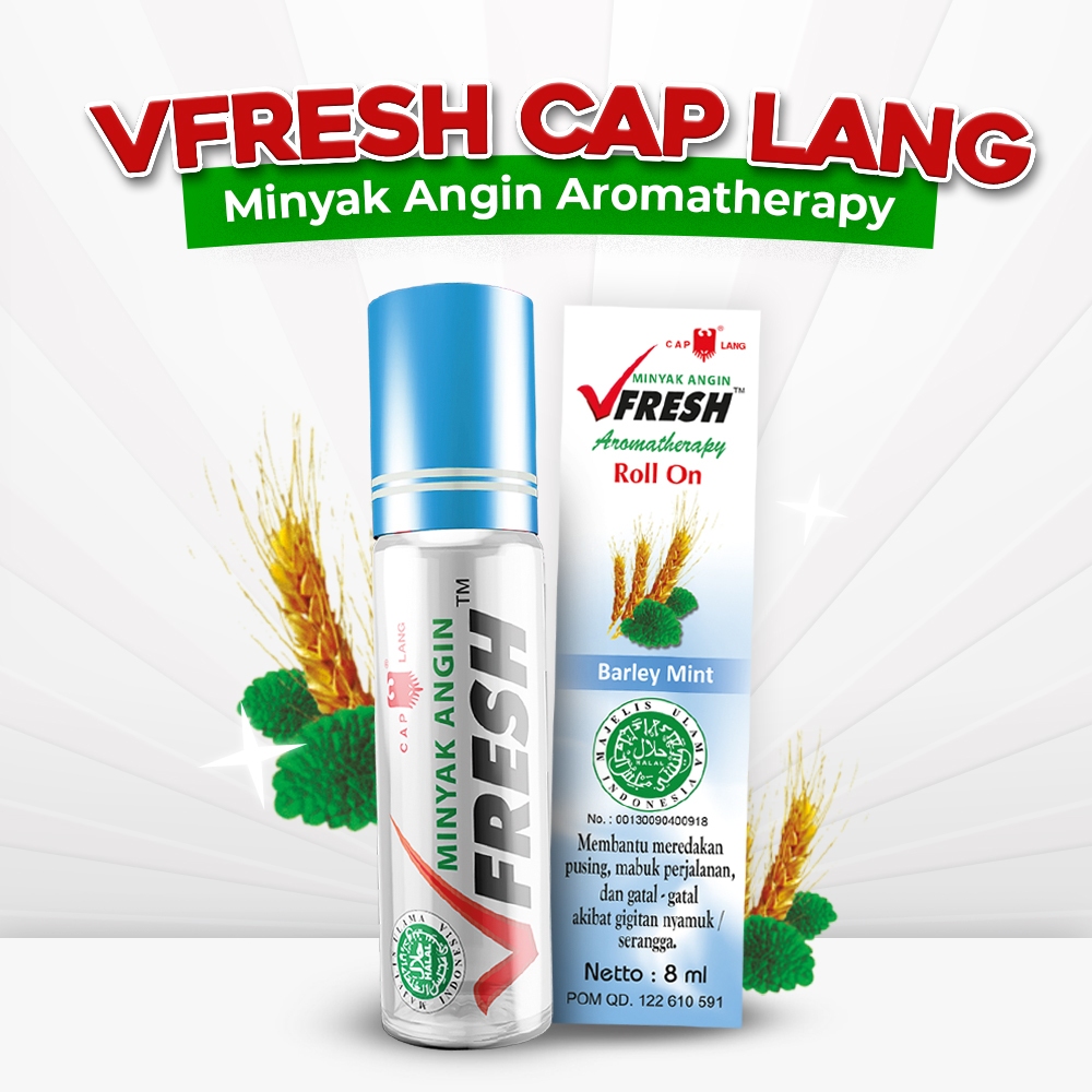 Jual Cap Lang VFRESH BARLEY MINT 8 ML | Shopee Indonesia