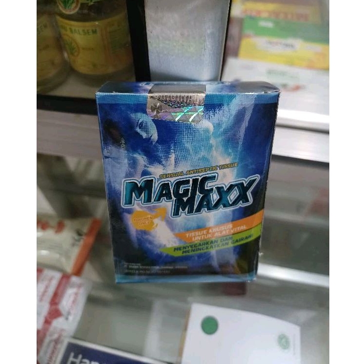 Jual Original Asli Tisu Magig Maxx Kotak Biru isi 8 Sachet | Shopee ...