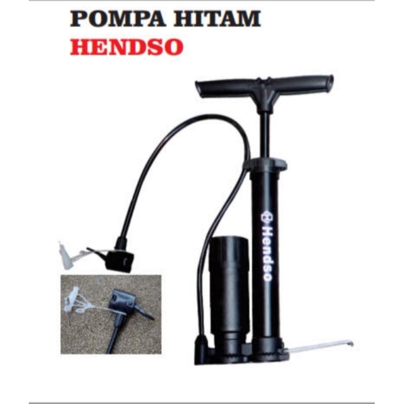 Jual pompa angin ban sepeda dan motor kompa sepeda meter tekanan manual ...