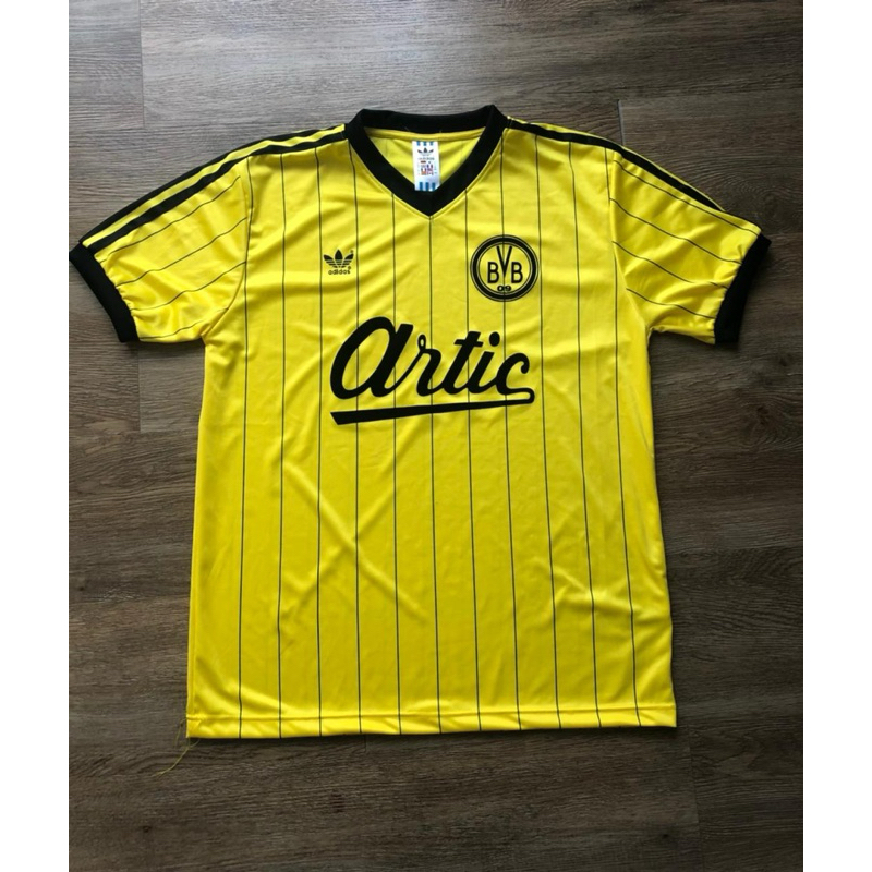 Jual Jersey retro BVB DortMund Home Artic 85/86 / Vintage/ClassicBVB ...
