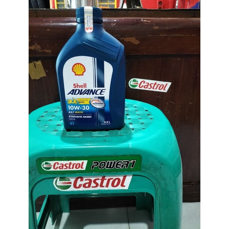 Jual SHELL ADVANCE AX 7 800 ML BEBEK DAN MATIC | Shopee Indonesia