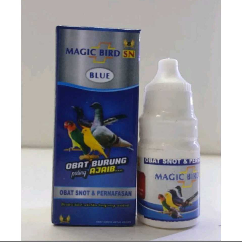 Jual MAGIC SN BIRU TETES MENGOBATI BURUNG SNOT PILEK SERAK PERNAPASAN ...