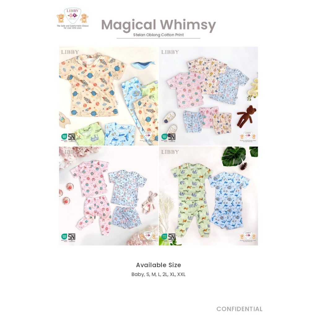Jual Libby Setelan Oblong NB-XXL Setelan Tipis Pendek Panjang MAGICAL ... Jual Libby Setelan Oblong NB-XXL Setelan Tipis Pendek Panjang MAGICAL ...