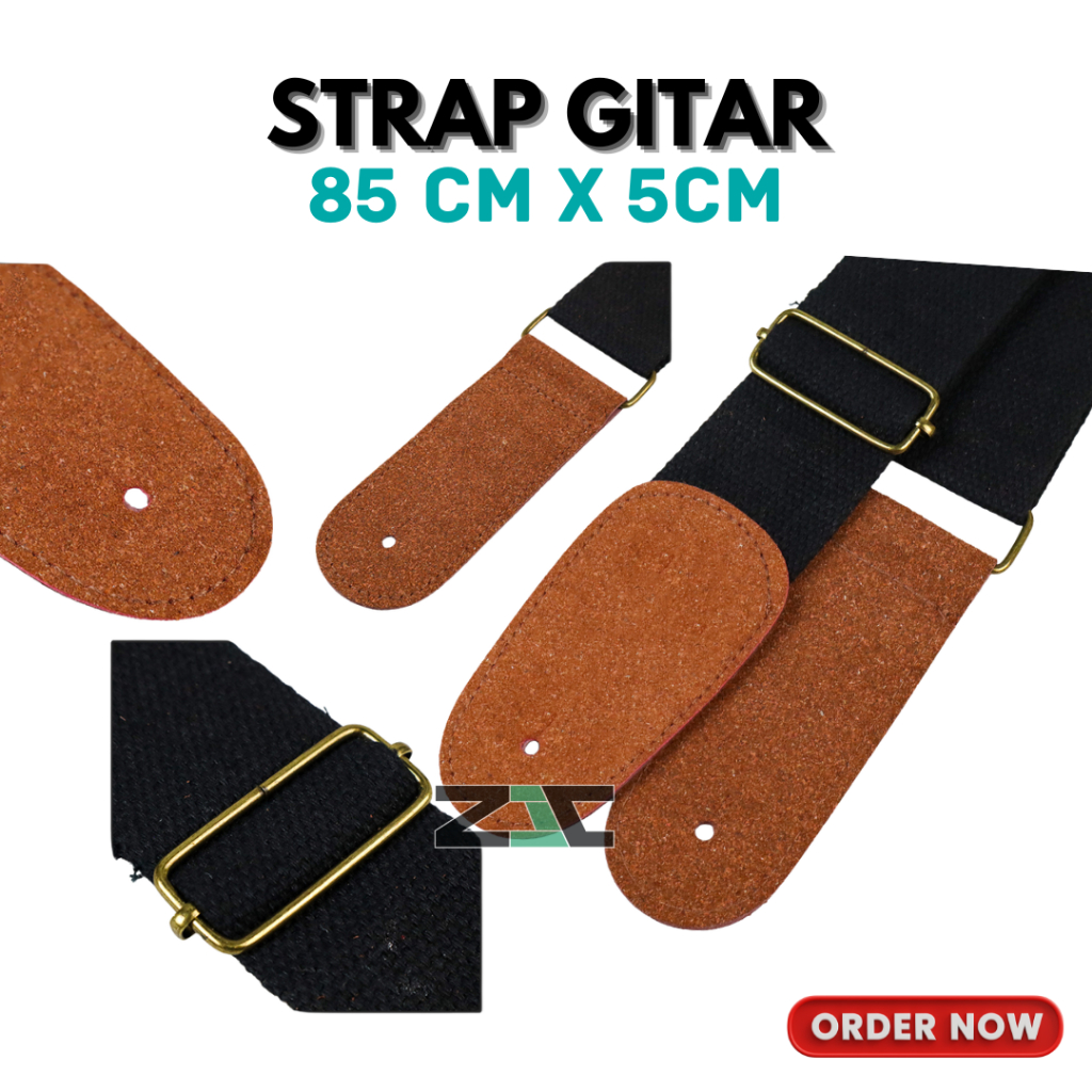 Jual Fender Tali Strap Gitar Akustik Elektrik Adjustable Guitar Strap ...