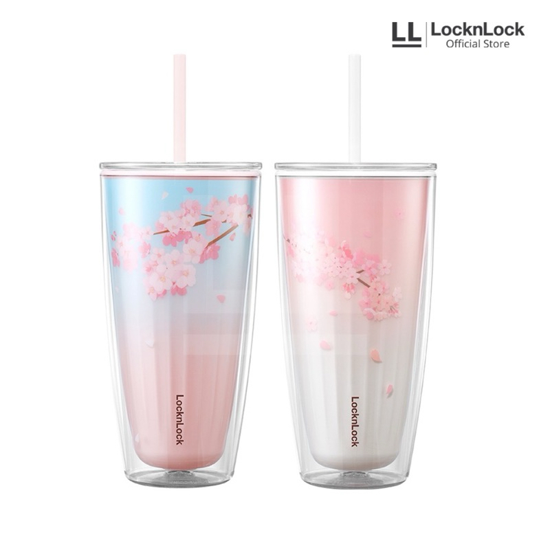 Jual LocknLock Exclusive Botol Minum New Double Wall Cold Cup 750 Ml ...