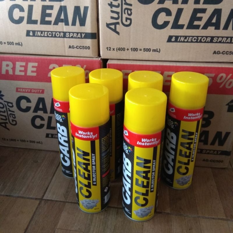 Jual injection carb cleaner auto gard 500 ml, paket 6 kaleng, gojek ...