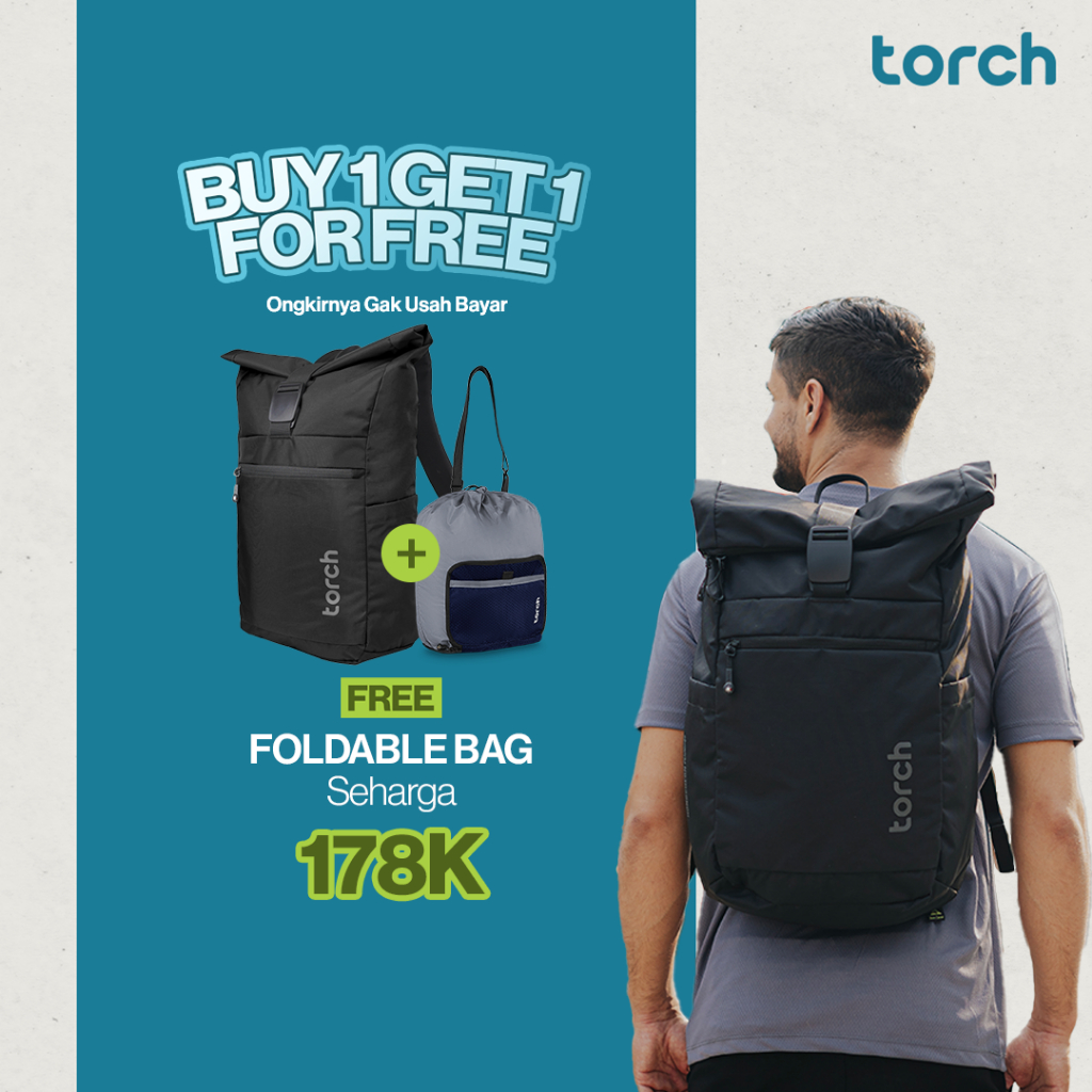 Jual TORCH Hongcheon Tas Ransel Punggung Sekolah Kerja Travelling ...