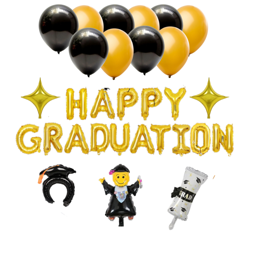 Jual MS.PARTY PAKET HEMAT DEKORASI GRADUATION/ PAKET DEKORASI HAPPY ...
