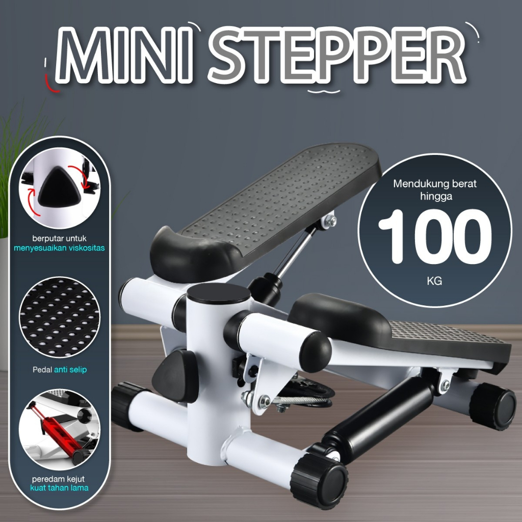 Jual BG SPORT Mini Stepper Air Climber Walker Glider Gym Alat Fitness ...