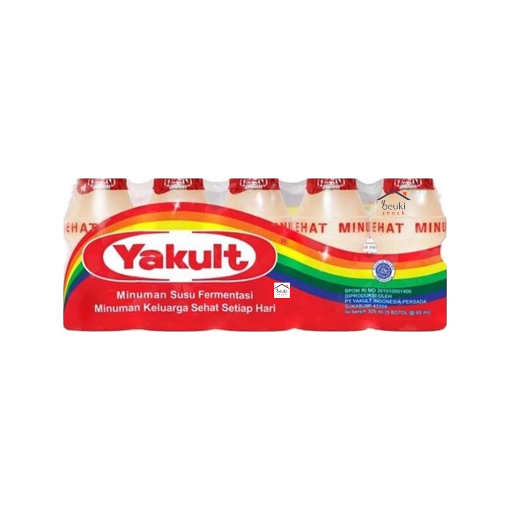 Jual Yakult Minuman Susu Fermentasi 1 Pack Isi 5 Botol | Shopee Indonesia