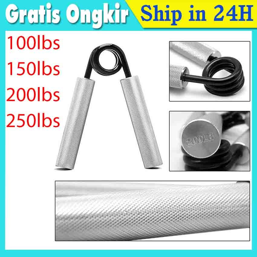 Jual 150 - 300 LBS Hand Grip Penguat Tangan Handgrip Allumunium Alat ...