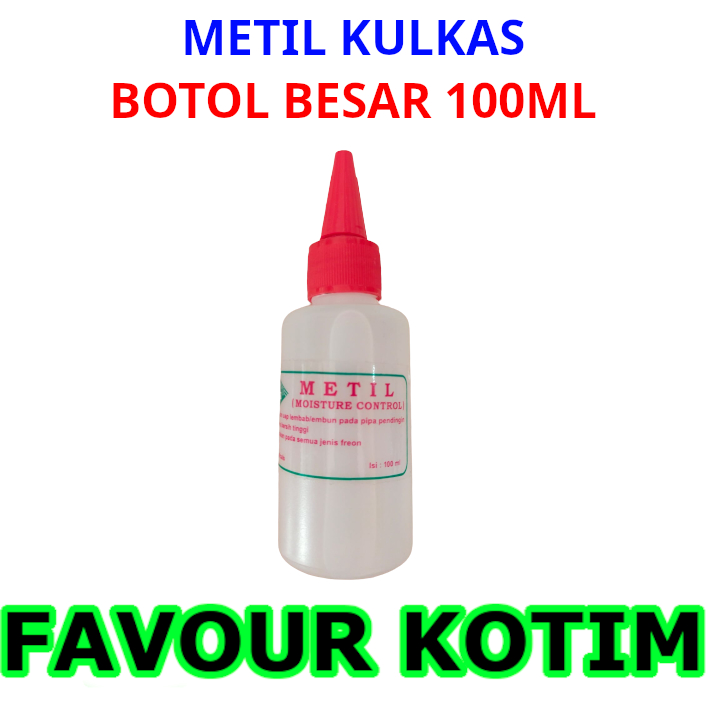 Jual METIL METHYL KULKAS BOTOL BESAR 100ML FVKOTIM | Shopee Indonesia