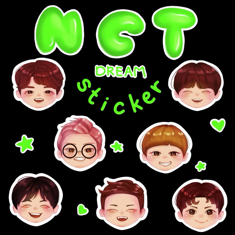 Jual STICKER NCT DREAM / CUTE / CHIBI / KPOP | Shopee Indonesia