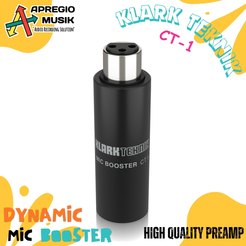Jual Klark Teknik MIC BOOSTER CT1 Microphone dynamic Booster High ...