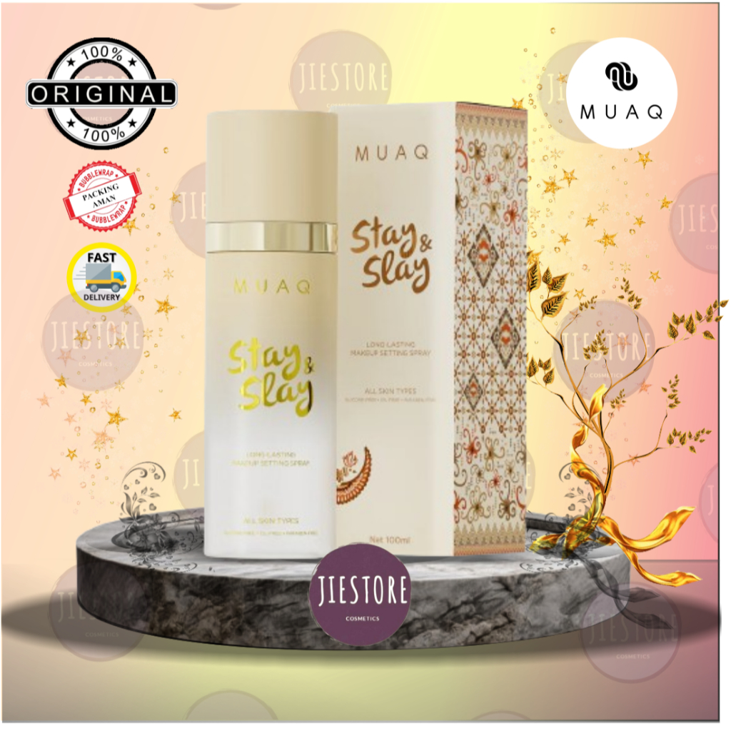 Jual MUAQ STAY & SLAY SETTING SPRAY | Shopee Indonesia