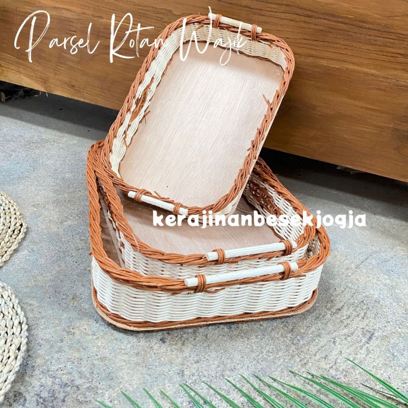 Jual PARSEL ROTAN WAJIK / hantaran seserahan keranjang rotan keranjang ...