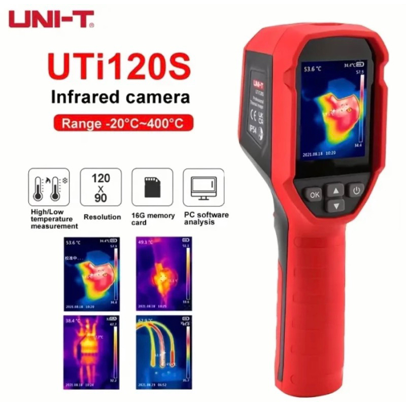 Jual Thermal Imager Camera UNI-T UTi120S Infrared Thermometer UNIT UTi ...