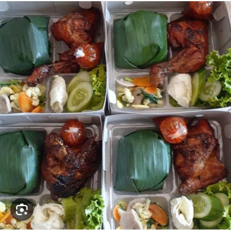 Jual paket nasi uduk ayam bakar + tumis sayuran (minimal 10 pax) | Shopee Indonesia