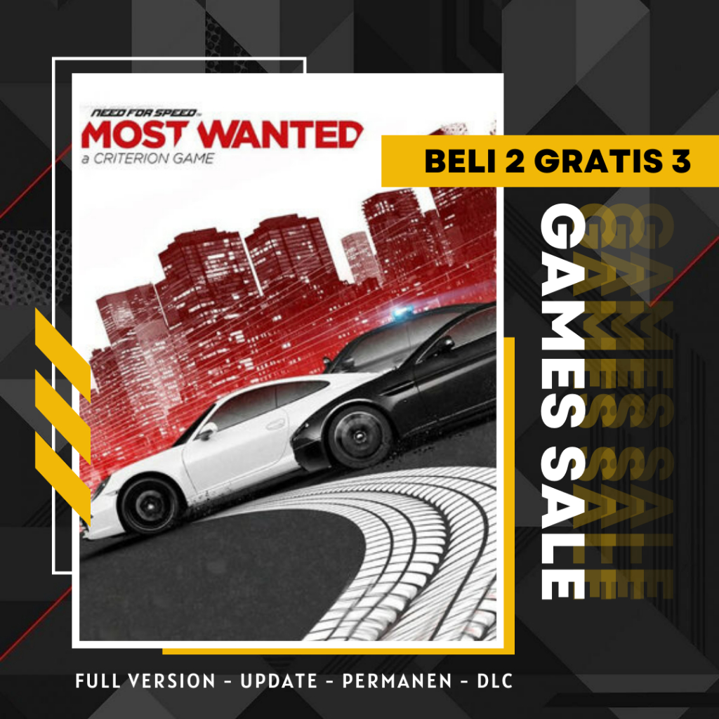 Jual NEED FOR SPEED MOST WANTED LIMITED EDITION - GAME PC - GAME LAPTOP ...