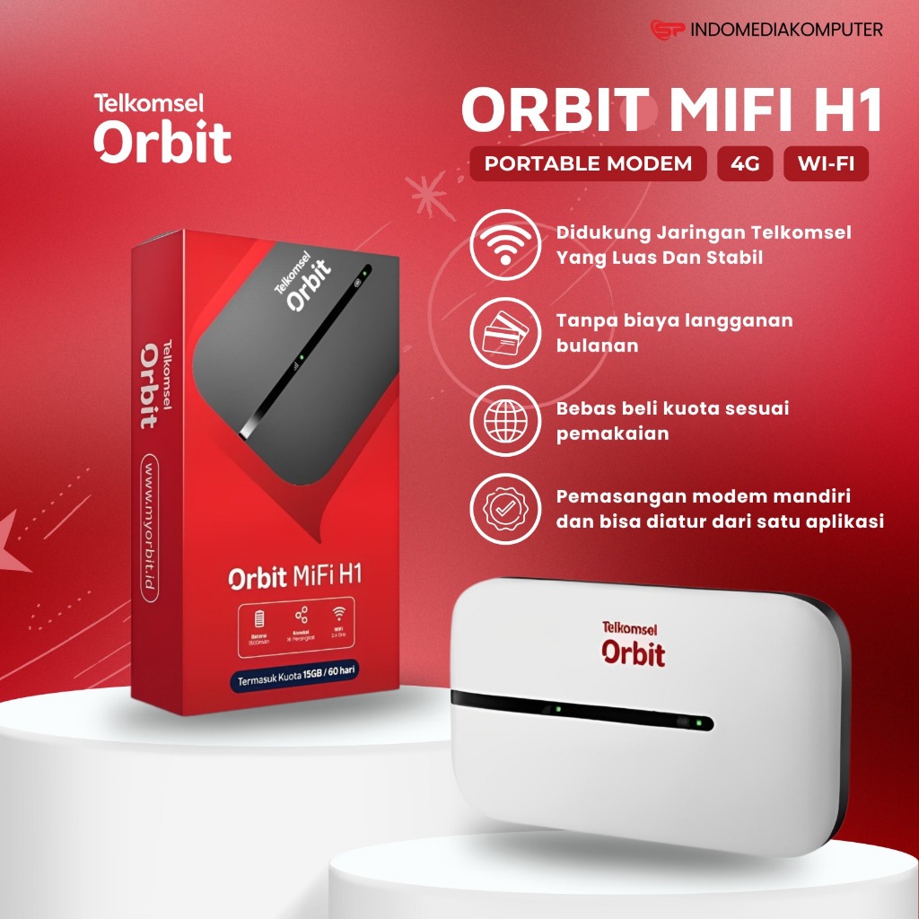Jual Jual Mifi Modem Wifi Terbaik 4G Brovi E5576 free Tsel 15gb | Shopee Indonesia
