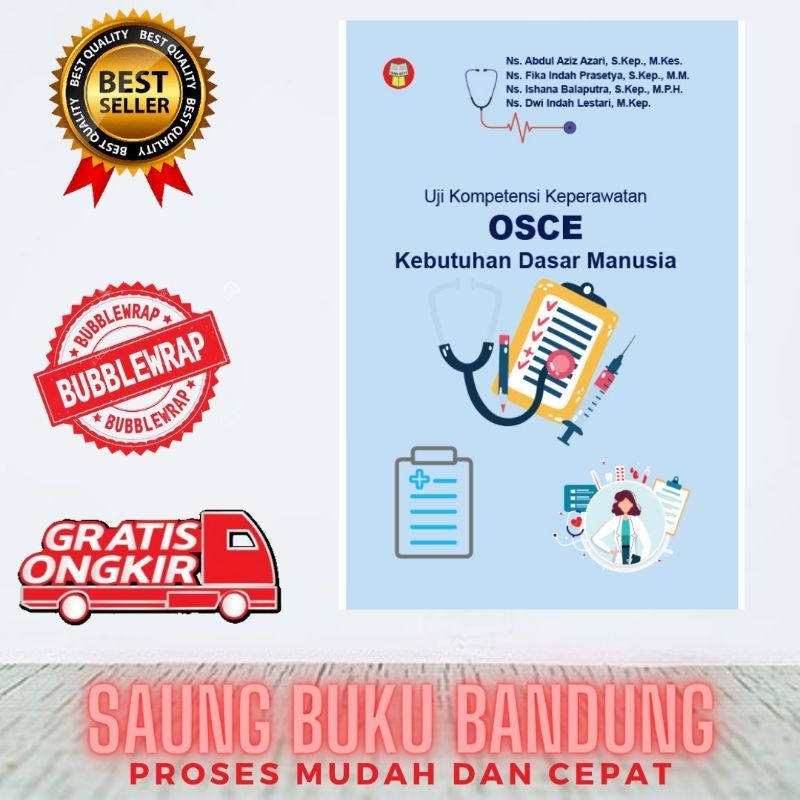 Jual BUKU UJI KOMPETENSI KEPERAWATAN OSCE KEBUTUHAN DASAR MANUSIA | Shopee Indonesia