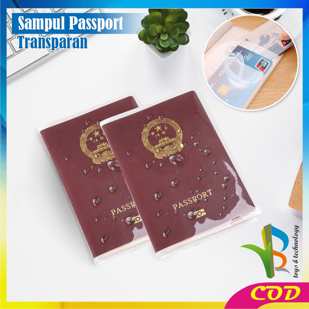 Jual RB-C1060 Sampul Passport Transparan Sampul Buku Nikah Cover ...