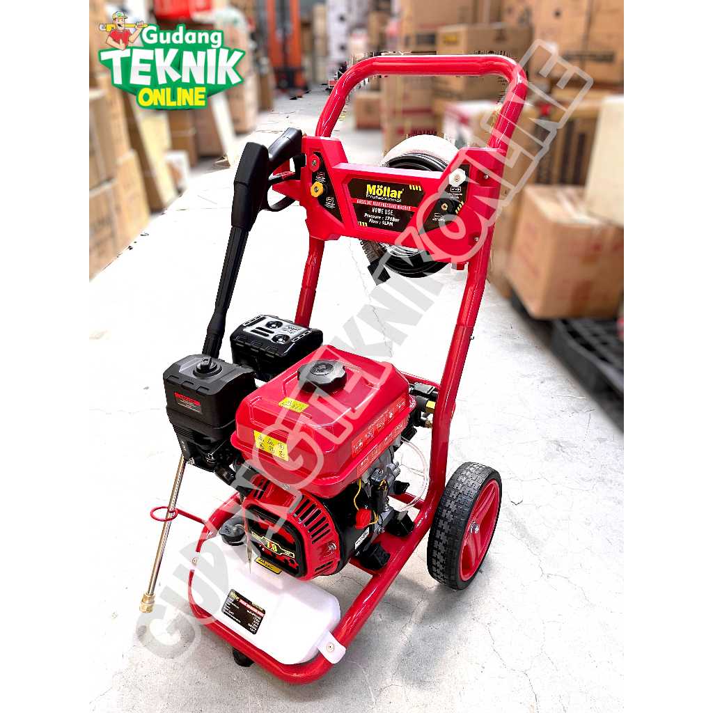 Jual MOLLAR Jet Cleaner ENGINE MLR-HPW2500E 7HP MOLLAR / Mesin Steam ...