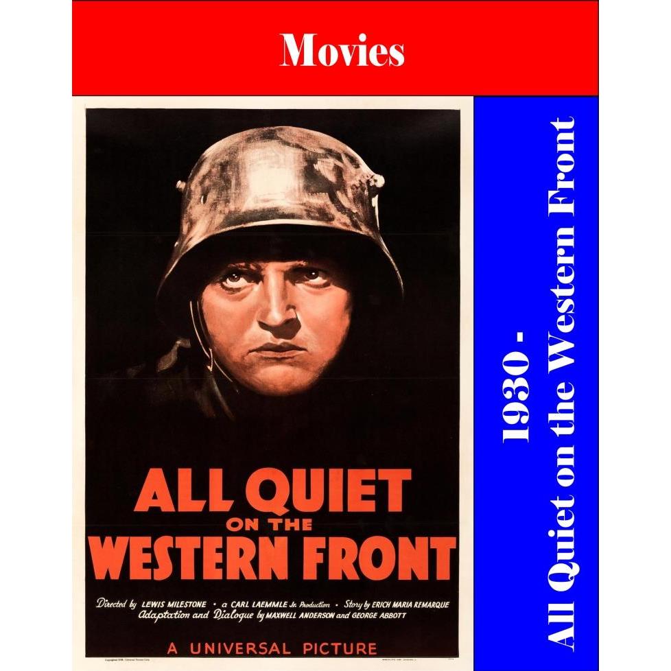 Jual DVD - All Quiet on the Western Front (1930) | Shopee Indonesia