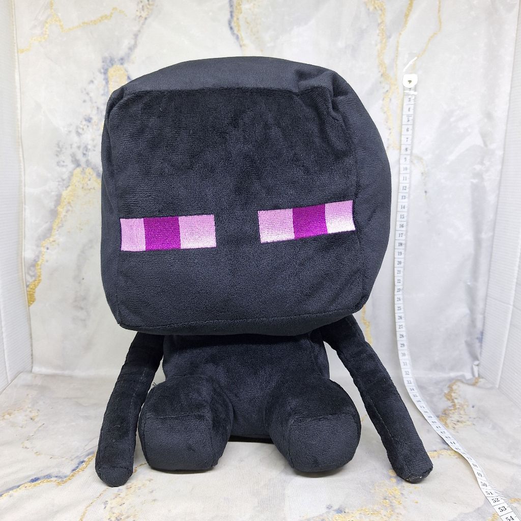 Jual Minecraft Enderman Plush Doll 30 cm Boneka Furyu | Shopee Indonesia