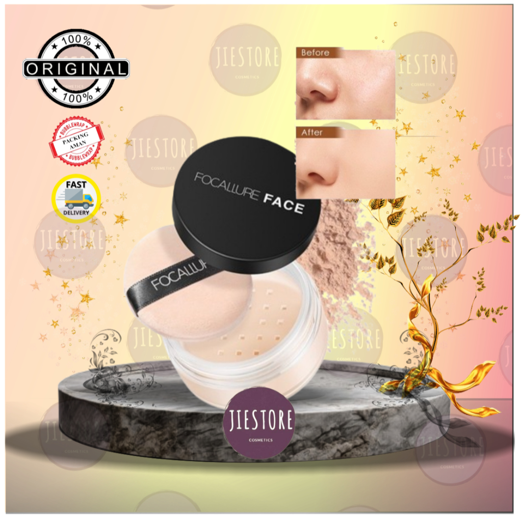 Jual FOCALLURE Oil Control Loose Powder Natural Bedak Tabur- Hingga 12 ...