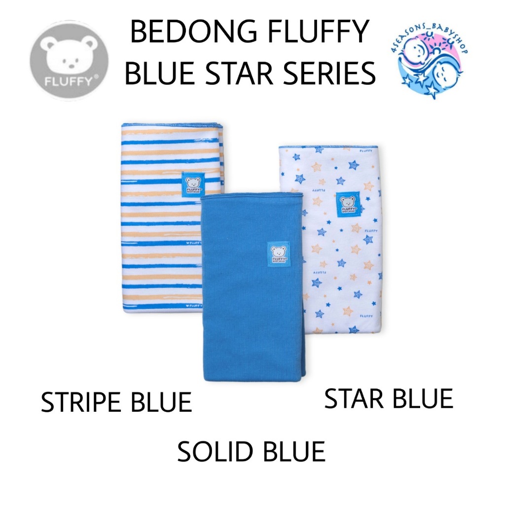 Jual BEDONG FLUFFY BLUE STAR SERIES | Shopee Indonesia