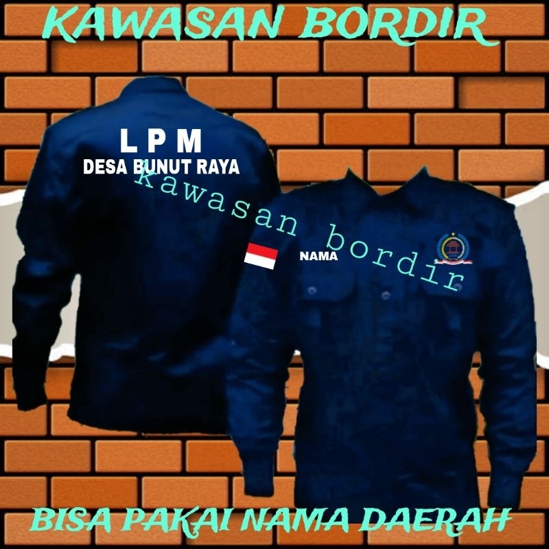 Jual Terbaru seragam LPM kemeja LPM pdh LPM baju LPM kemeja lembaga ...