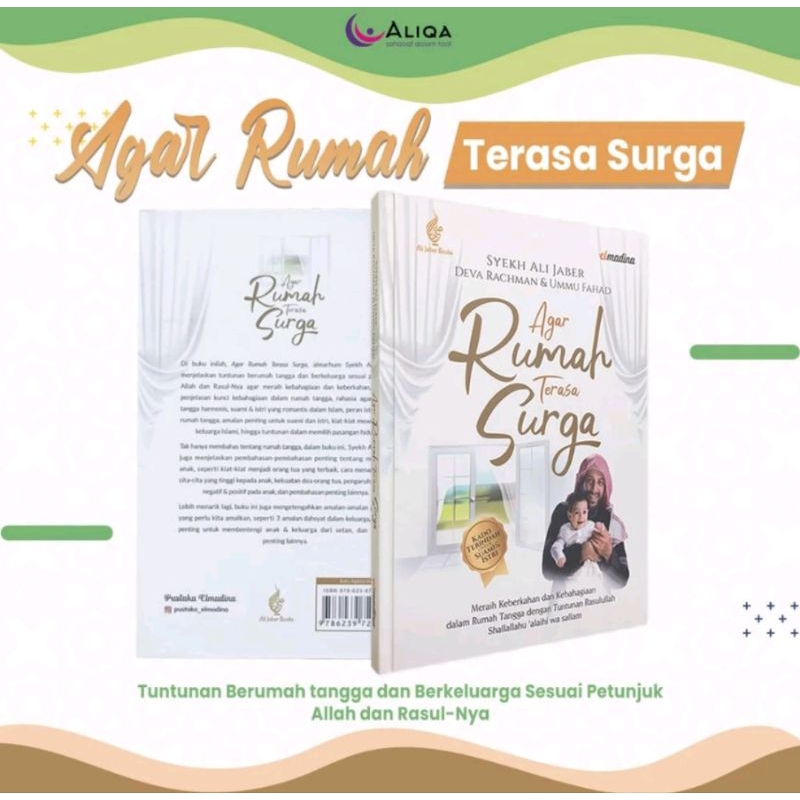 Jual BUKU AGAR RUMAH TERASA SURGA "free parfum ibadah" | Shopee Indonesia