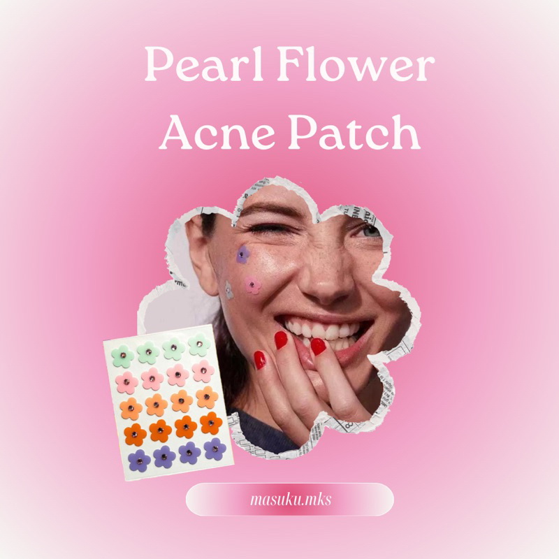 Jual Pearl Flower Acne Patch / Pimple Patch / Cute Acne Patch ...