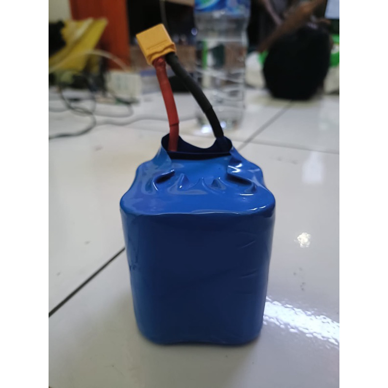 Jual battery lifepo4 6volt 6ah 2s1p tanpa bms pengganti aki mesin ...
