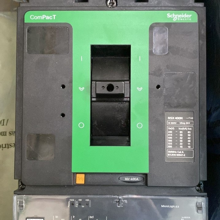 Jual MCCB BREAKER NSX400N 160A-400A 3P MICROLOGIC 2.3 LV432693 ...