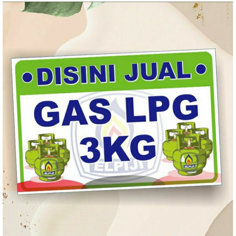 Jual stiker disini jual gas LPG 3 kg | Shopee Indonesia