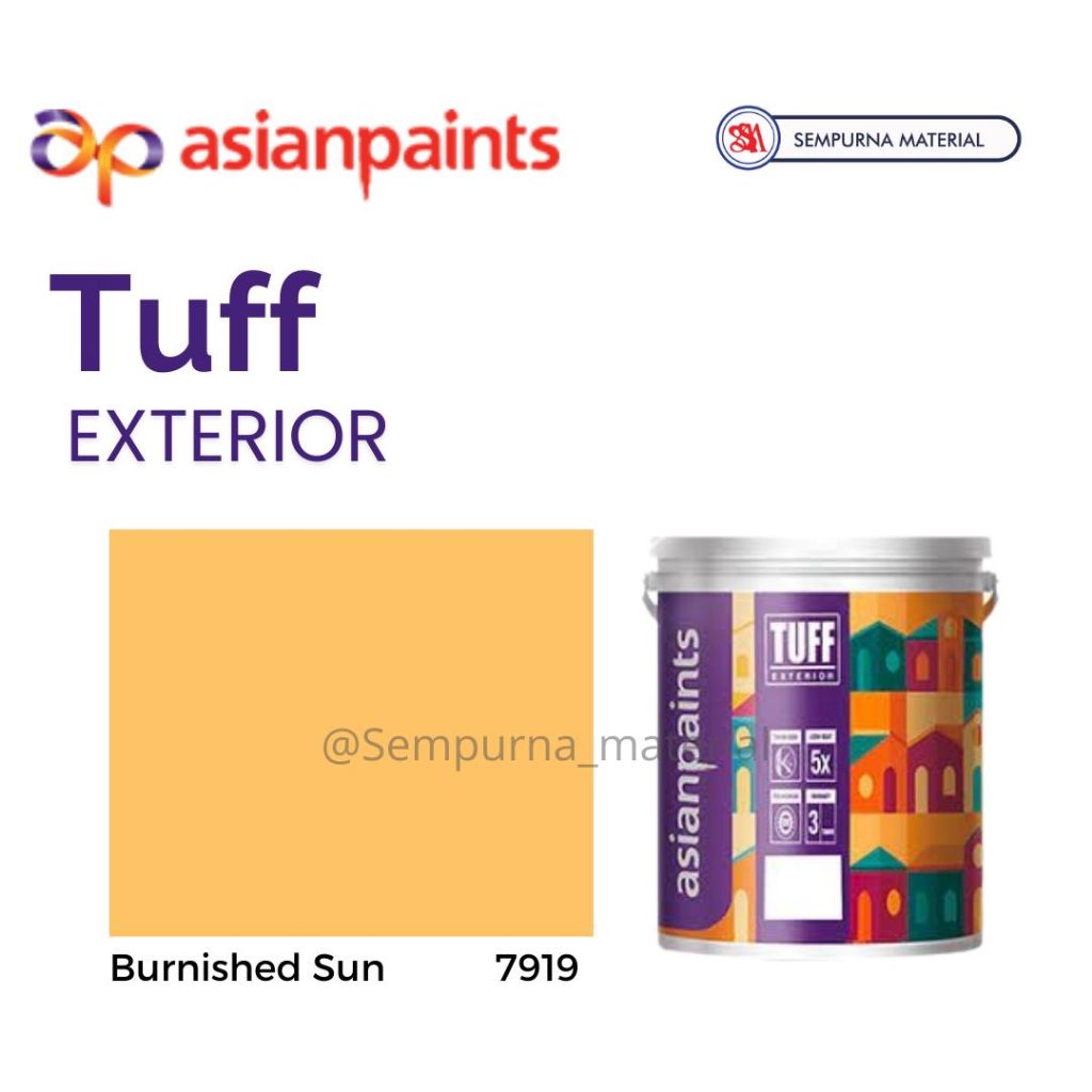 Jual ! LIVE SALE ! - TUFF Exterior - 20 Liter - Burnished Sun ( 7919 ...