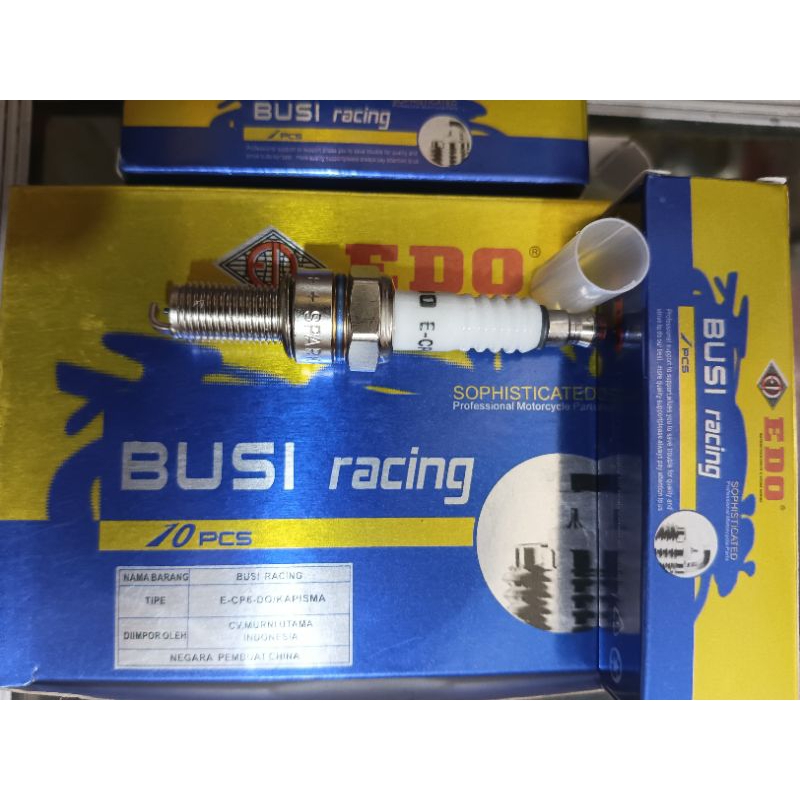 Jual busi racing original EDO, beat, vario, suprax125, Vixion dll ...