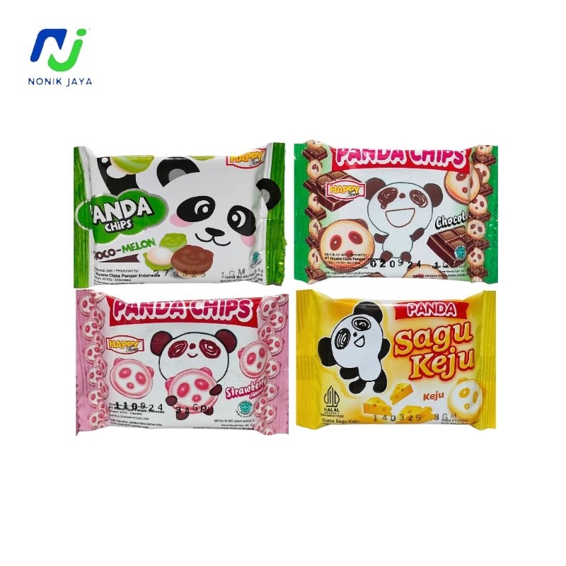 Jual Happy Panda Chip Renteng Isi 10 Pcs | Shopee Indonesia